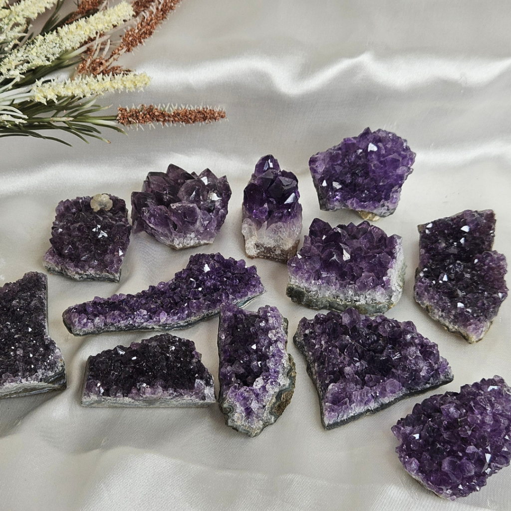 Amethyst Raw Flat Cluster – Natural Healing Energy